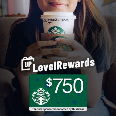 Earn Up To a $750 Starbucks Reward Card